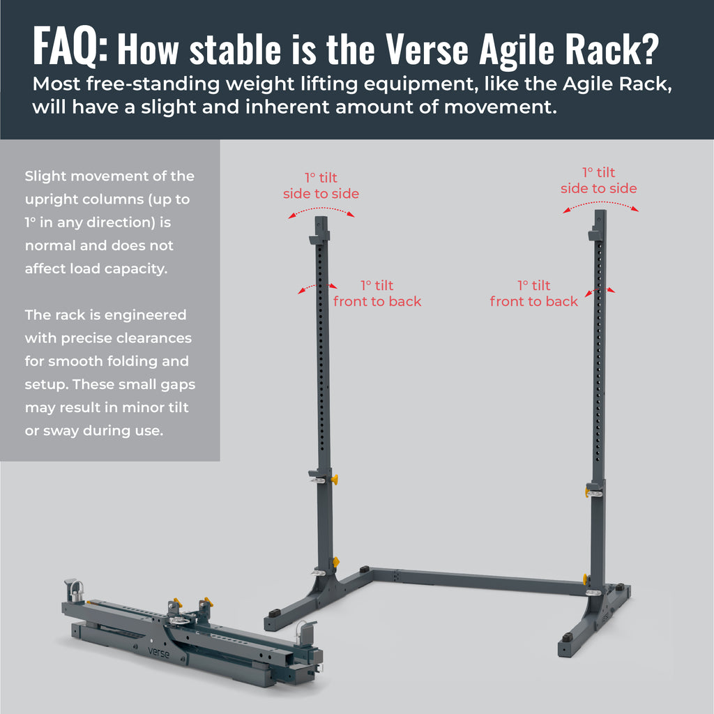 Verse® Agile Rack — Folding and Portable – Verse Fitness